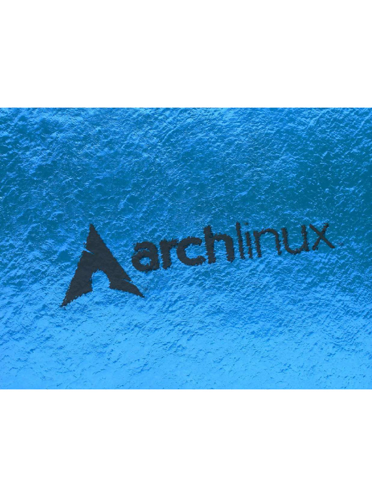 Arch Linux | PDF