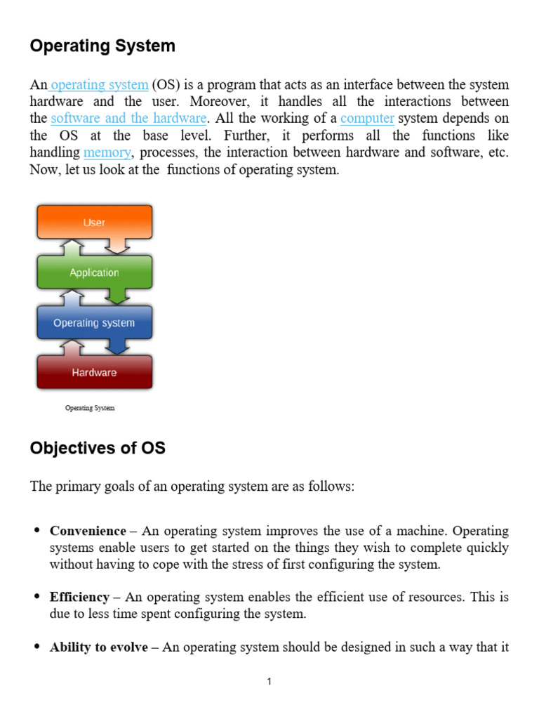 Operating System | PDF | Operating System | Process (Computing) Operating System | PDF | Operating System | Process (Computing)