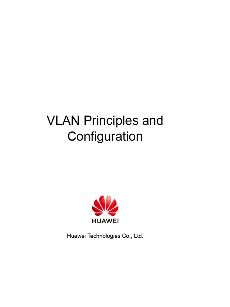 05 VLAN Principles and Configuration_1609743790342 | PDF | Computer Network | Ethernet