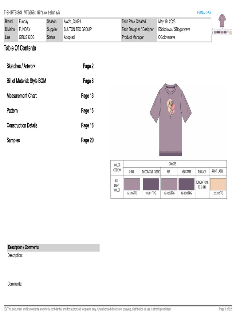 VTG55S Sulton Tex Group PPS 19.05.2023 | PDF | Textiles | Knitting