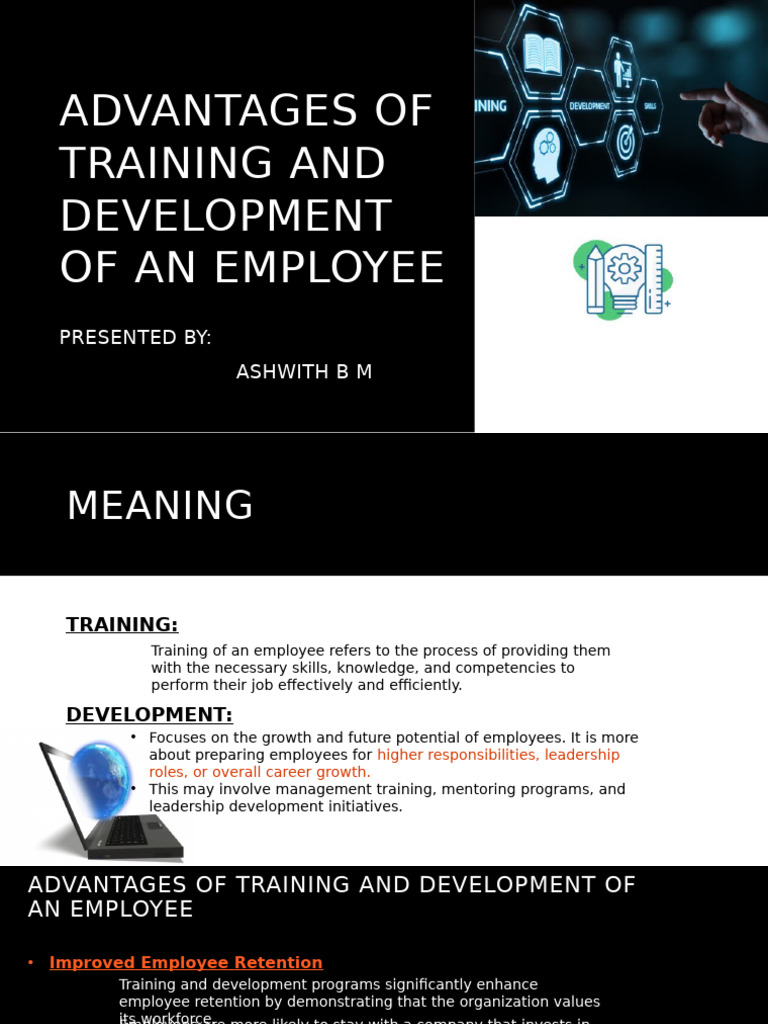 Advantages of Training and Development | PDF