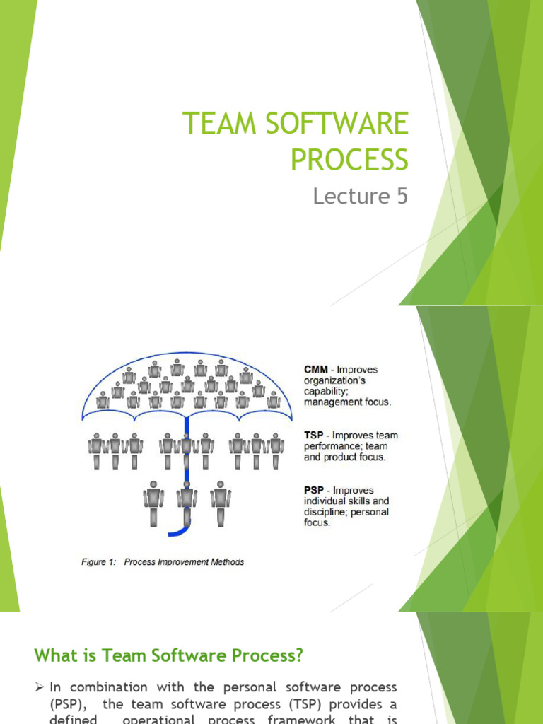 Lec5 - TEAM SOFTWARE PROCESS | PDF