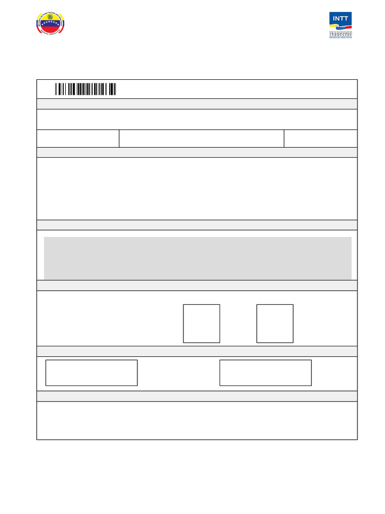 Plantilla INTT | PDF | Gobierno