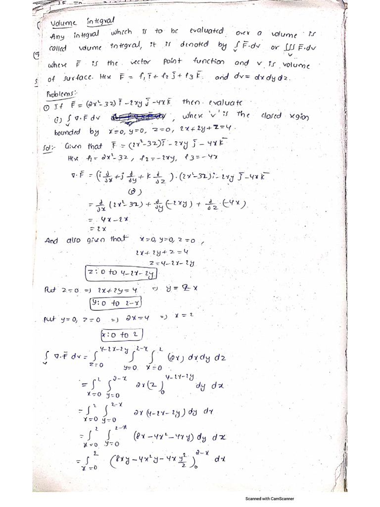 Vector Integral Theorems Greens Theorem Pdf