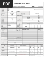 PWD Masterlist Template | PDF