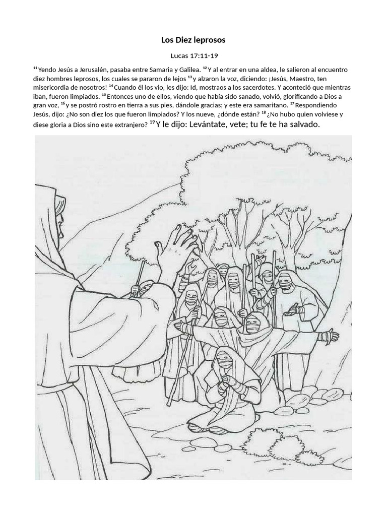 Los Diez leprosos | PDF