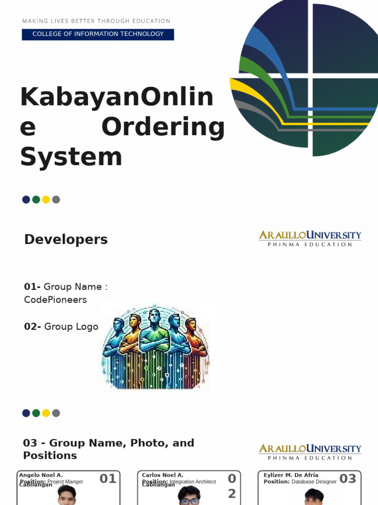KABAYAN Online Ordering System.pptx | PDF | Mobile App | Usability