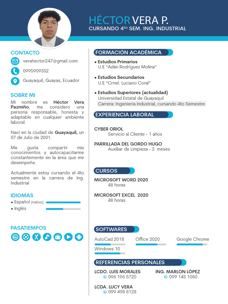 Cv Hector Vera | PDF