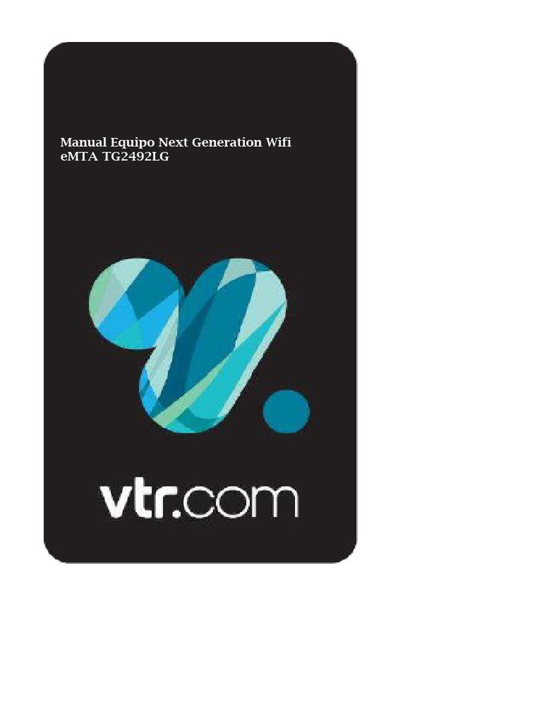 eMTA ARRIS TG2492LG | PDF | Contraseña | Ieee 802.11