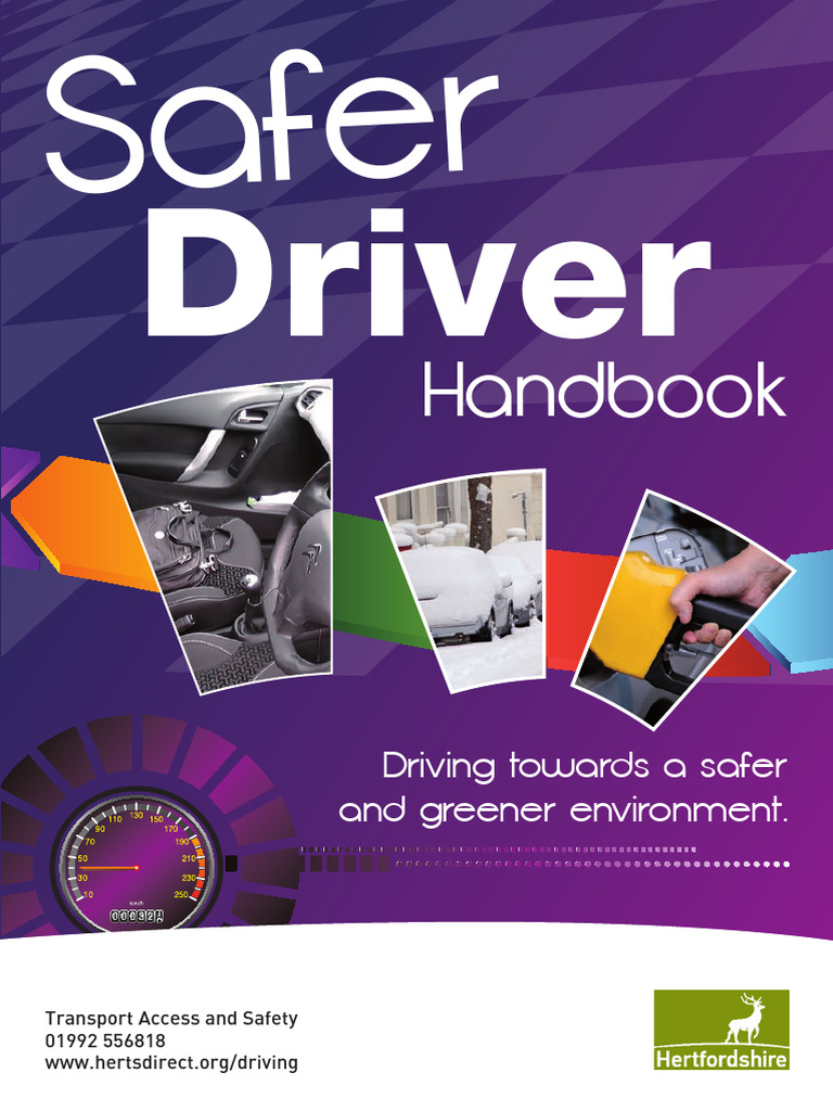 Safer Driver Handbook | PDF | Airbag | Seat Belt