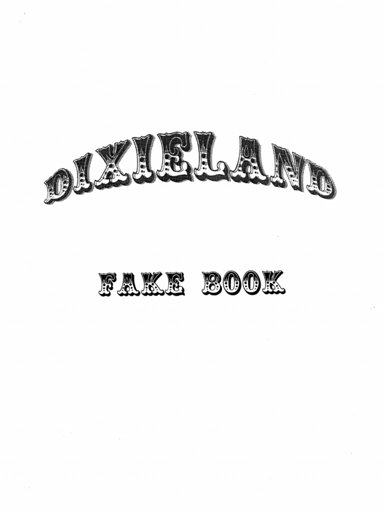 Dixieland Fake Book C | PDF