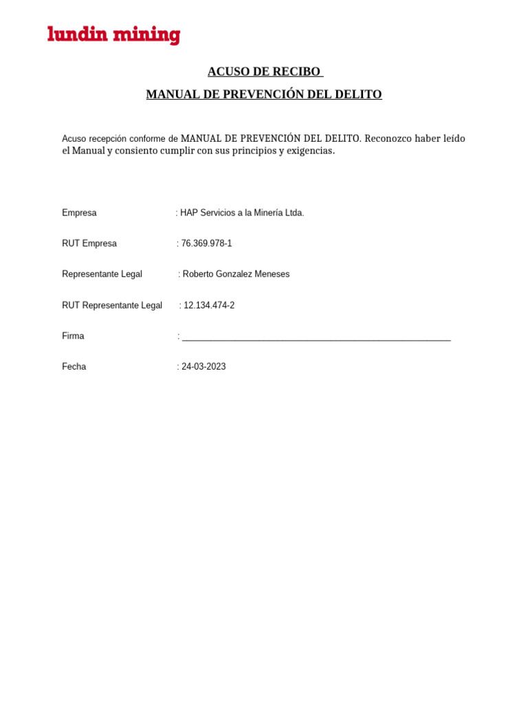 5 - Acuso de Recibo MPD | PDF