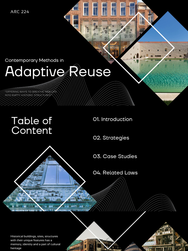 Contemporary Methods in Adaptive Reuse | PDF | Reuse | Efficient Energy Use