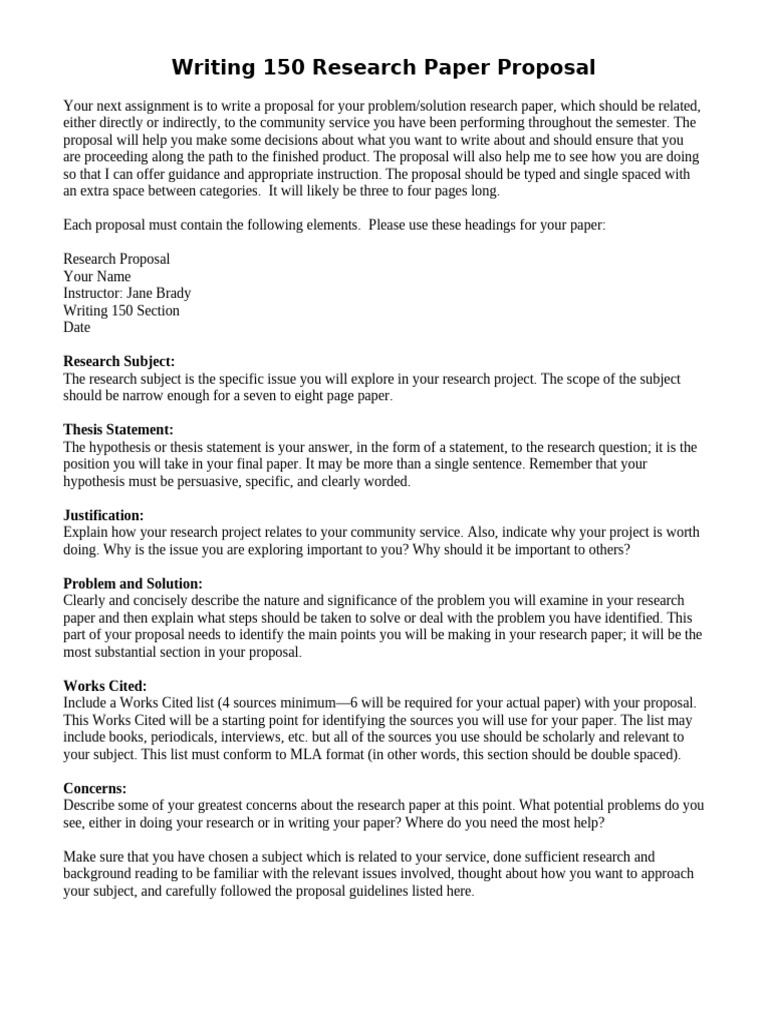 Research Proposal Assignment | PDF | Thesis | Academic Publishing