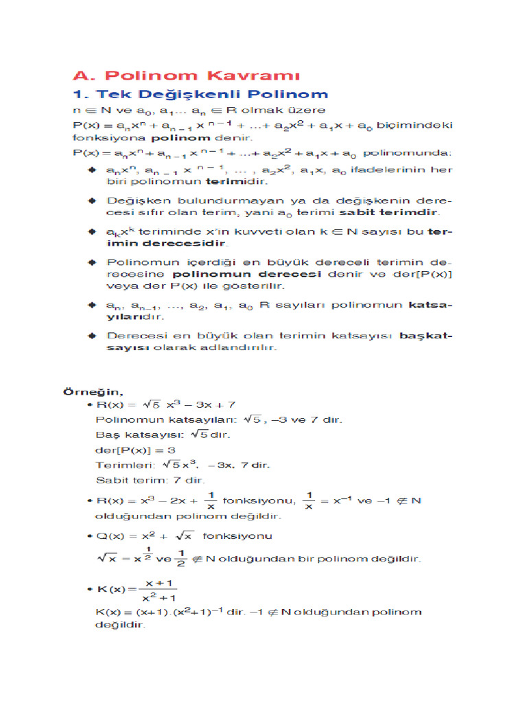 Polinom Mtal eba | PDF