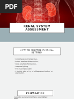 OSCE Checklist for Renal Examination | PDF | Kidney | Edema