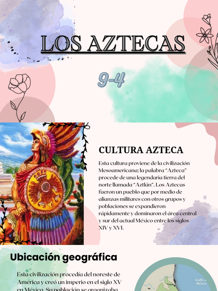 Cultura y Sociedad de los Aztecas | PDF