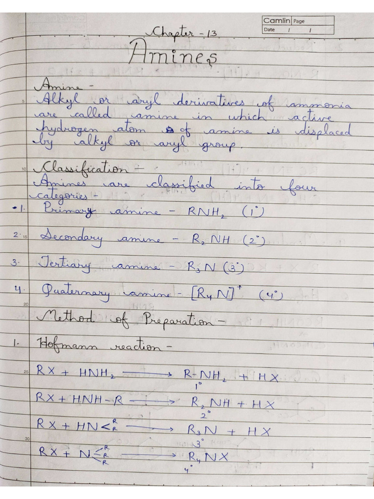 Amines | PDF