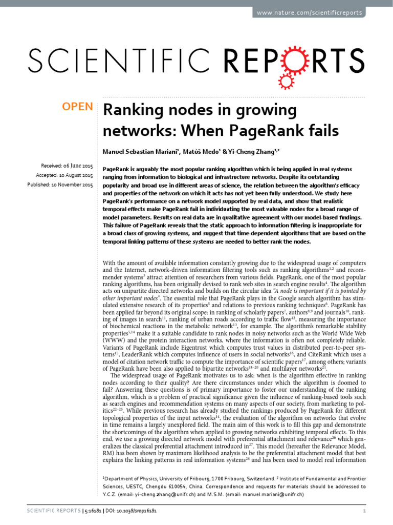 srep16181 | PDF | Bias Of An Estimator | Applied Mathematics