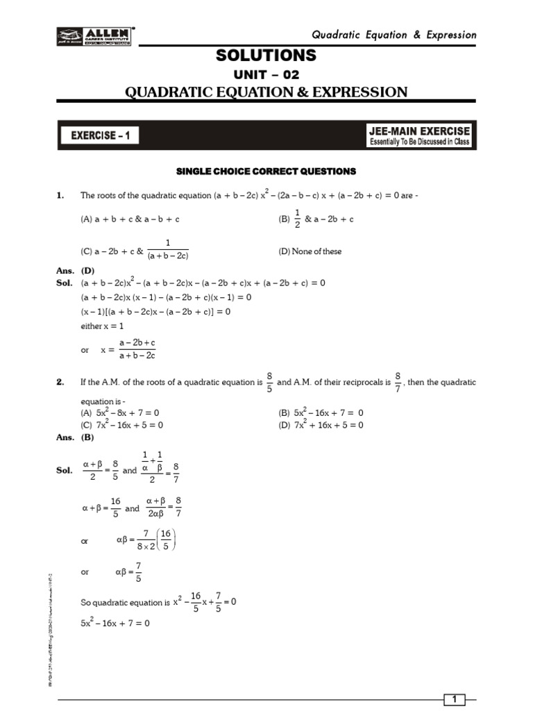 43907_u2_s1059987 | PDF | Quadratic Equation | Mathematics