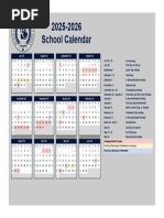 Rochester School District 2025-2026 Calendar | PDF | Entertainment ...
