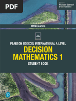 Maths Decision Mathematics 1 | PDF