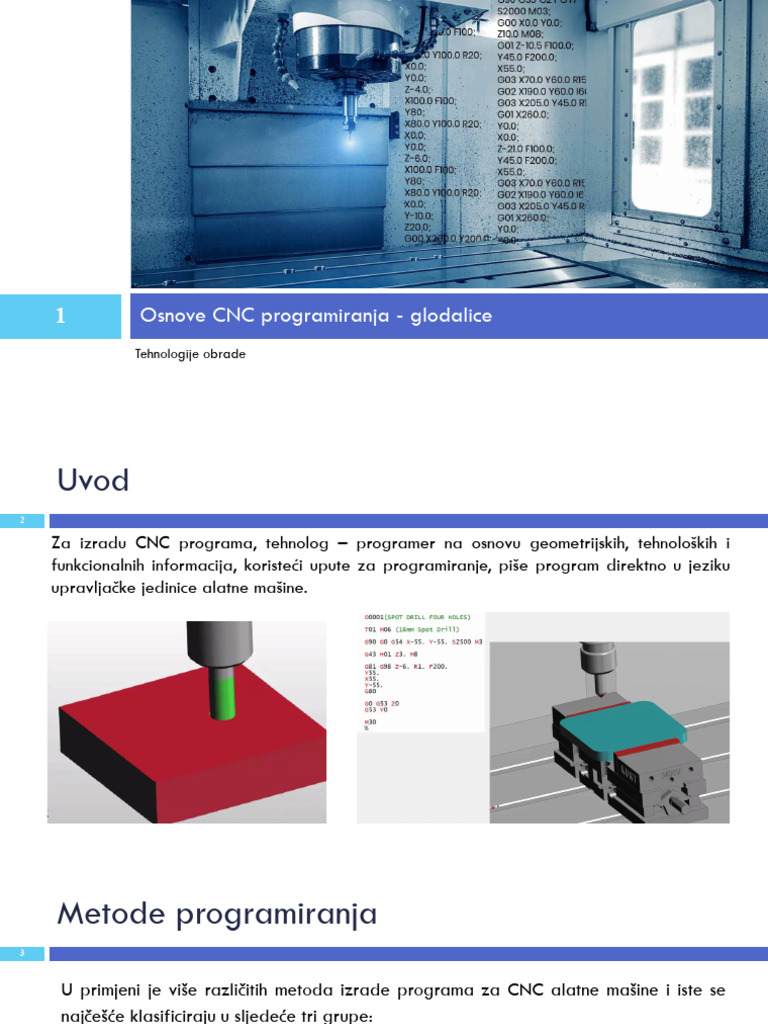 09 - Osnove CNC Programiranja | PDF