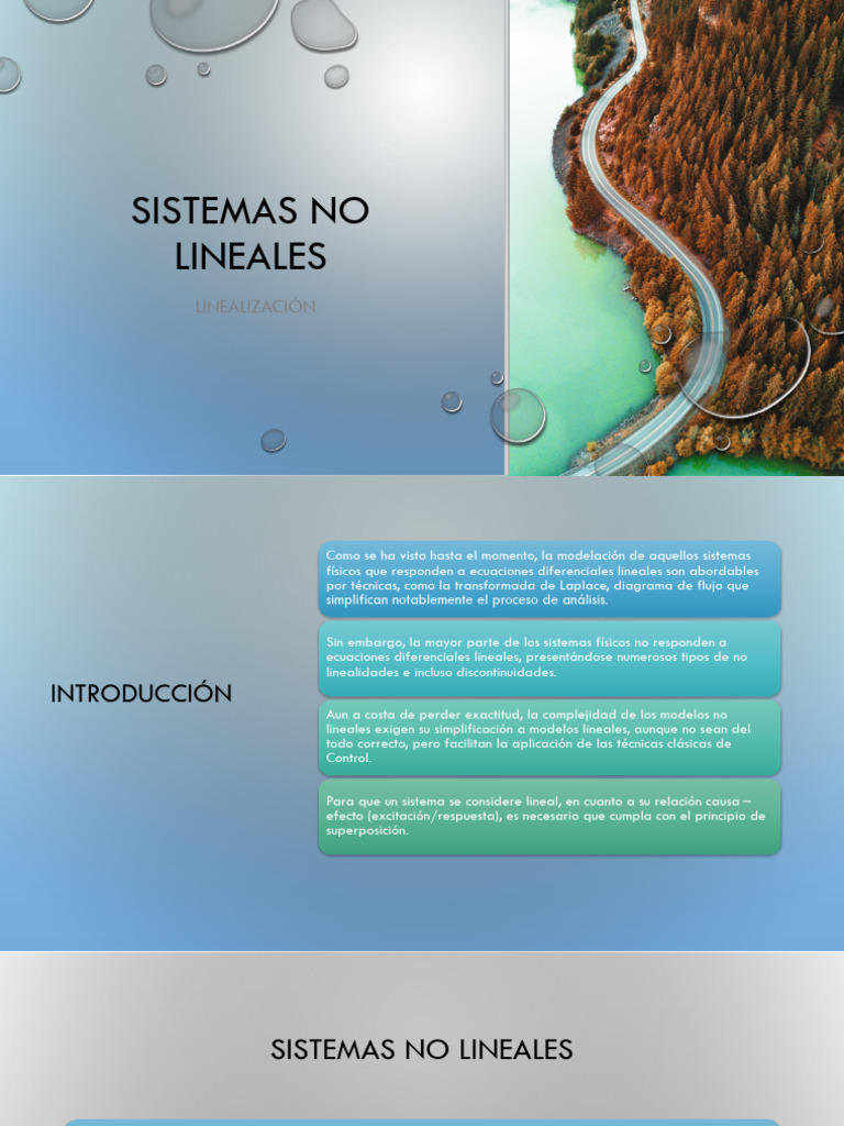 Sistemas No Lineales | PDF | Sistema no lineal | Linealidad