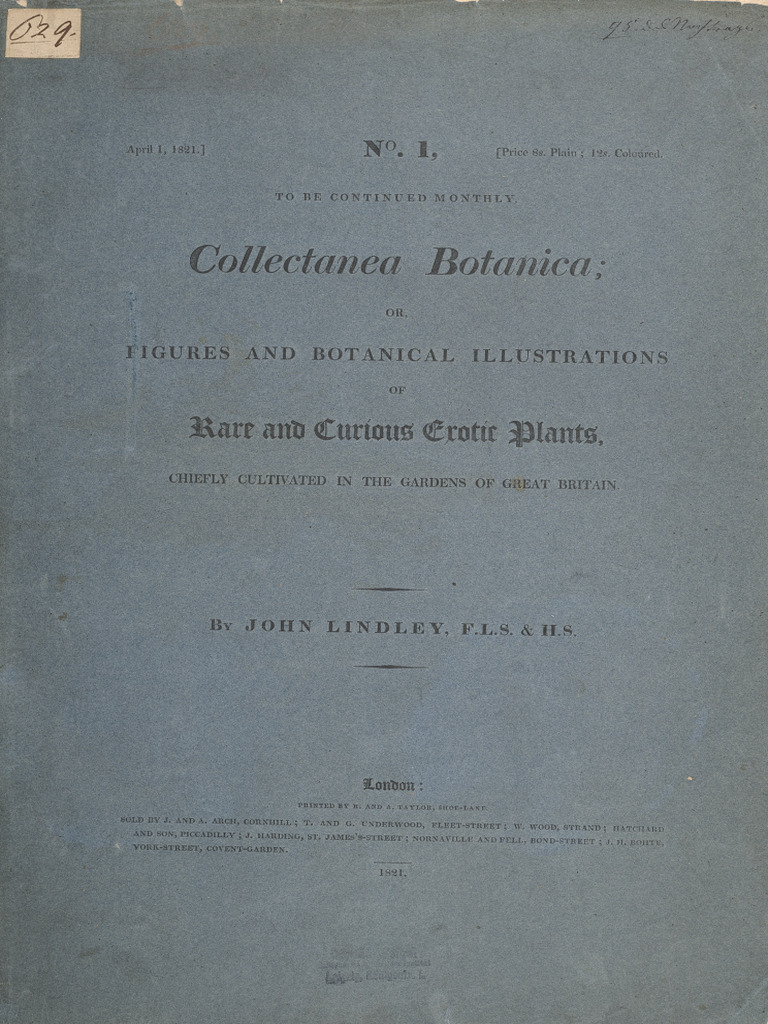 Collectanea Botanica | PDF | Plants | Plant Morphology