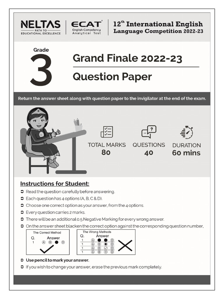 STD_3_ECAT_GF_2022-23 | PDF | Rainbow | Grammar