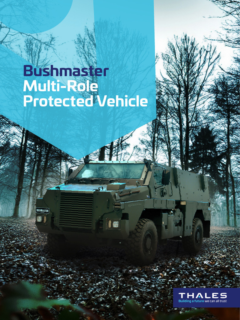 Bushmaster Brochure | PDF | Armoured Fighting Vehicles | Military ...