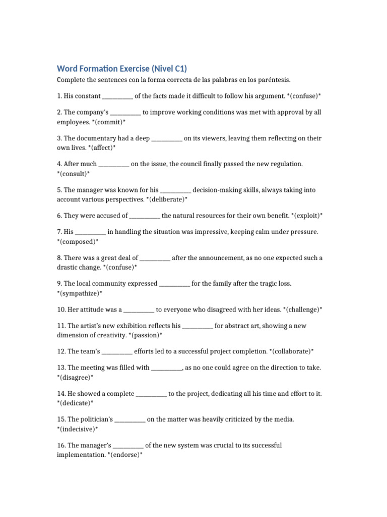 word_formation_exercise_C1_new | PDF