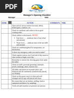 Banquet SOP: Setup & Procedures Guide | PDF | Tableware | Buffet