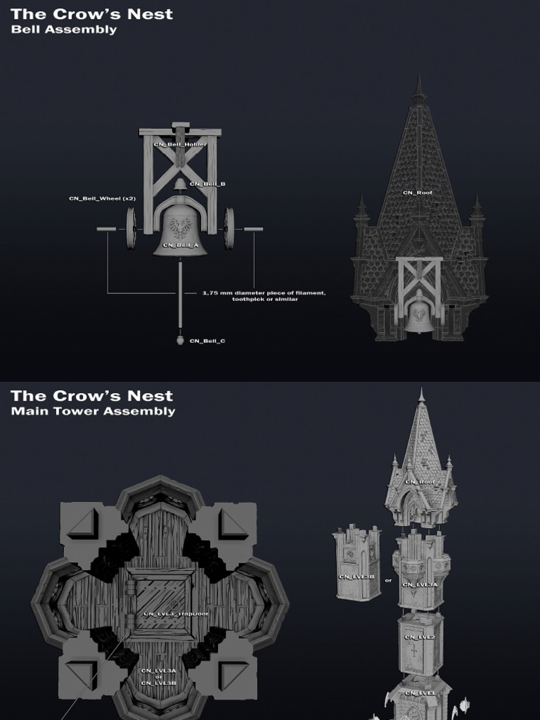 CrowsNest Tower Assembly | PDF
