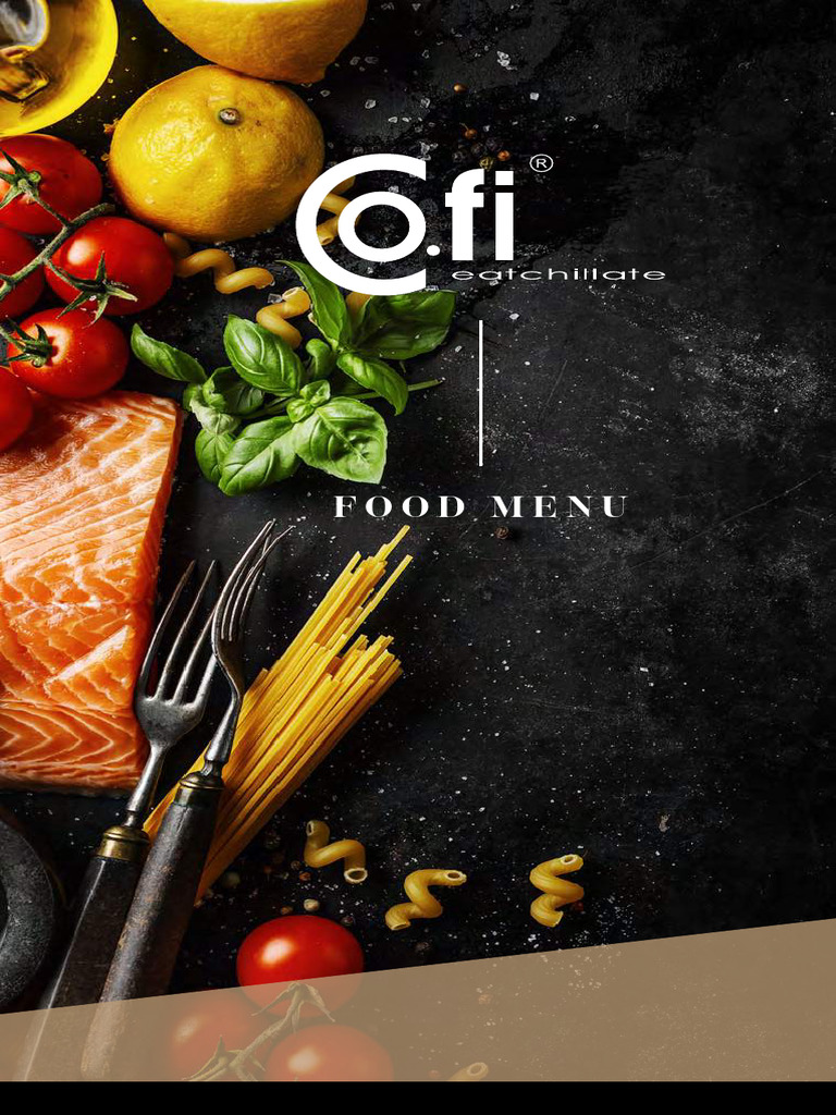 CO.FI-Food-Menu | PDF | Salad | Sauce
