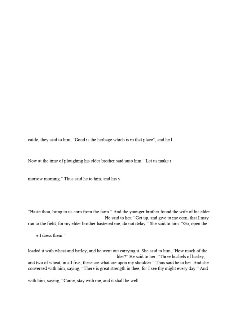 Egyptian Folktale: Two Brothers | PDF