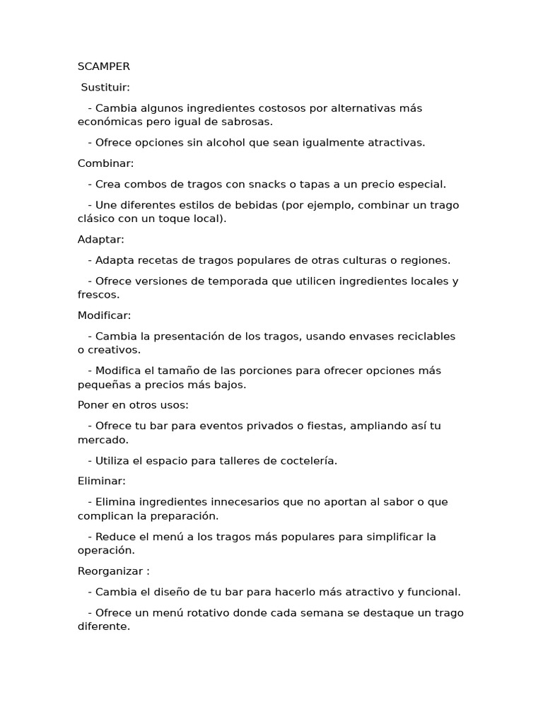 Scamper | PDF