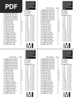 FRS GMRS Frequency Chart | PDF | Radio Technology | Service Industries