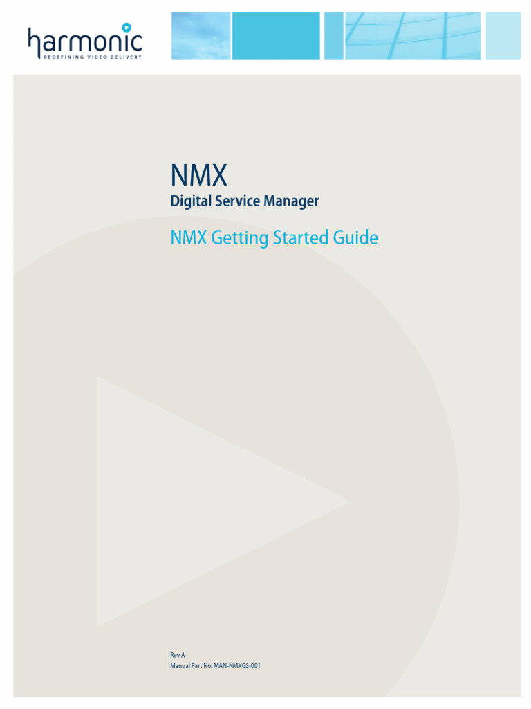 NMX Getting Started Guide | PDF | Electronics | Information And ...