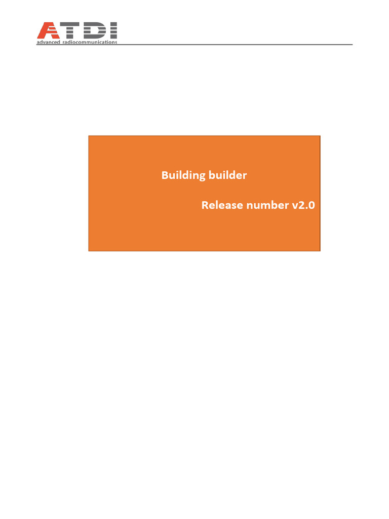 4-Building builder | PDF | Computing