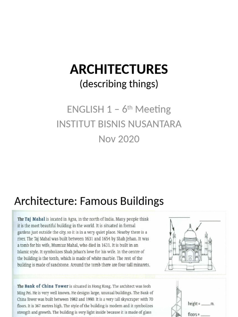Architectures | PDF