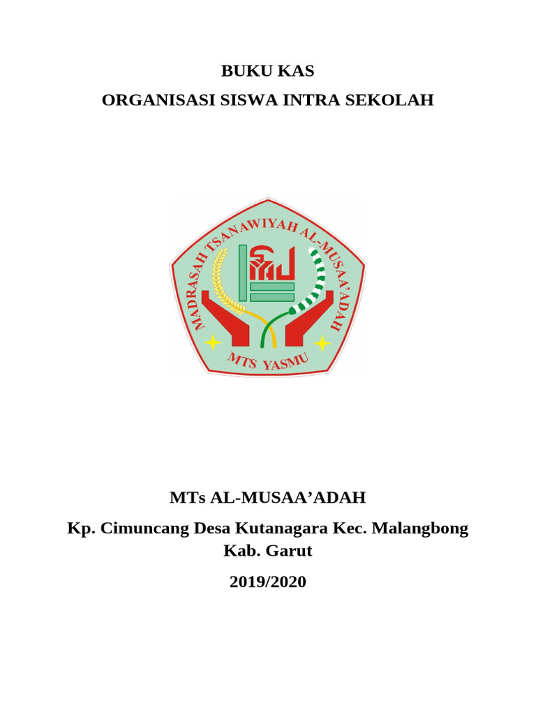 Buku Kas OSIS 2018-2019 | PDF