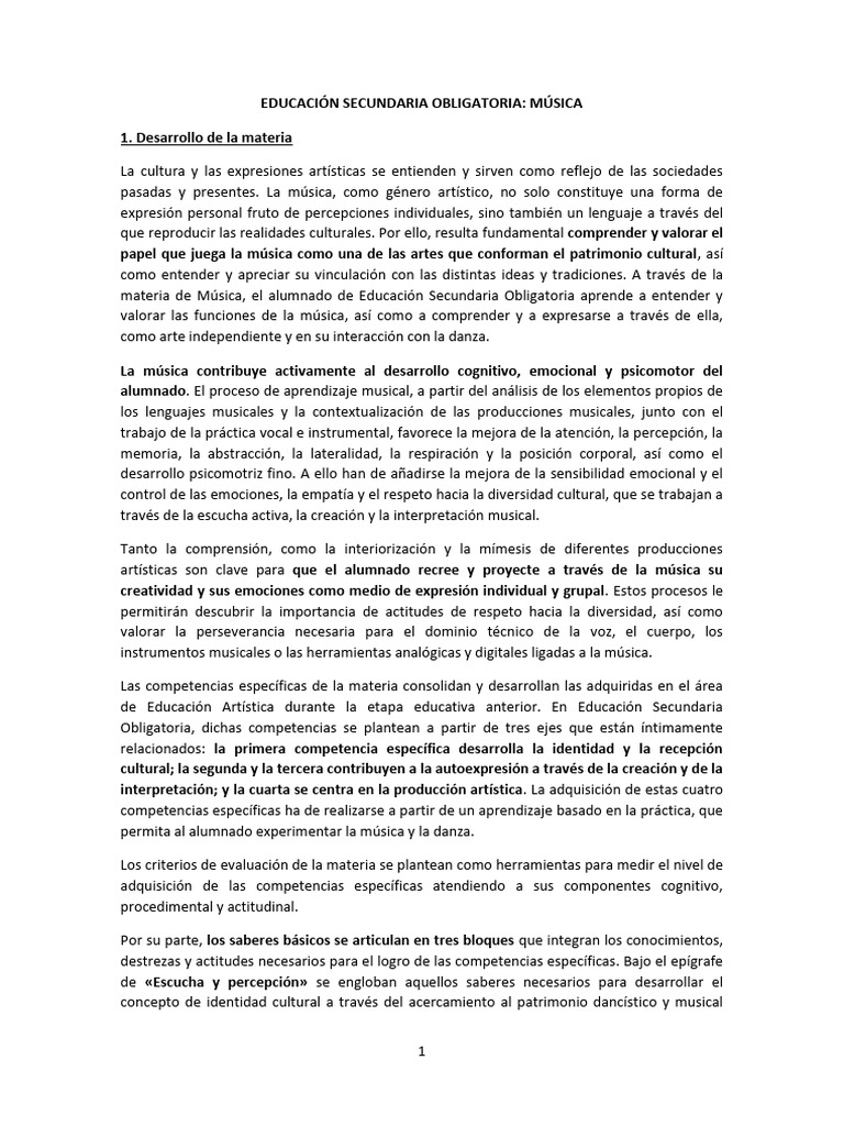 Resumen web EDUCACIÓN SECUNDARIA OBLIGATORIA LOMLOE | PDF | Aprendizaje ...