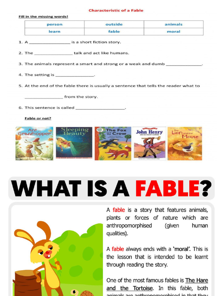 Fables | PDF