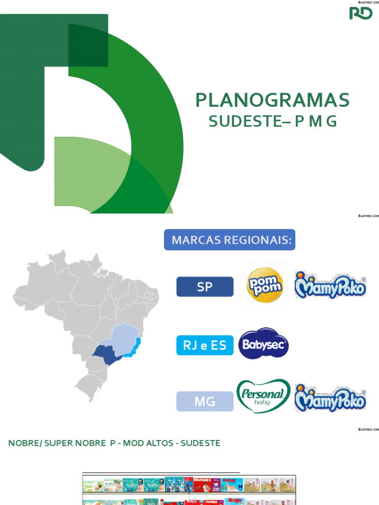 Planogramas de Fraldas 23 - NOB P | PDF