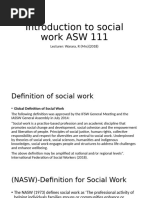 Basw Code of Ethics | PDF | Social Work | Discrimination