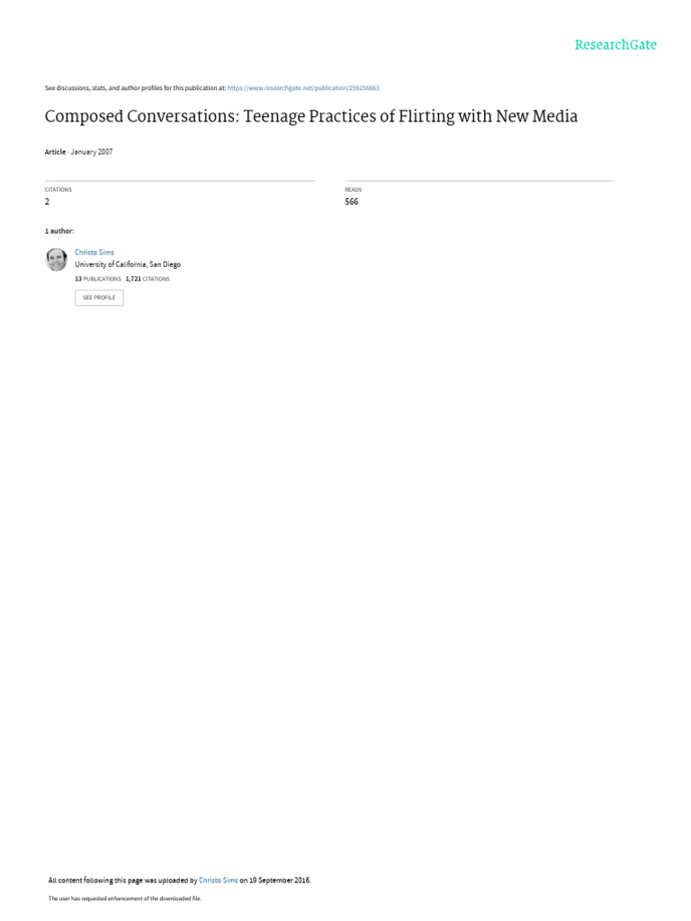 Sims 4s Talk | PDF | Human Communication | Communication