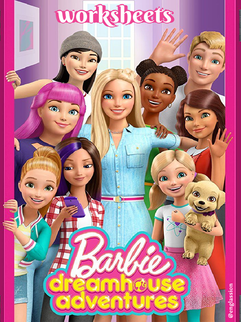 Barbie Daily Routine Worksheets | PDF