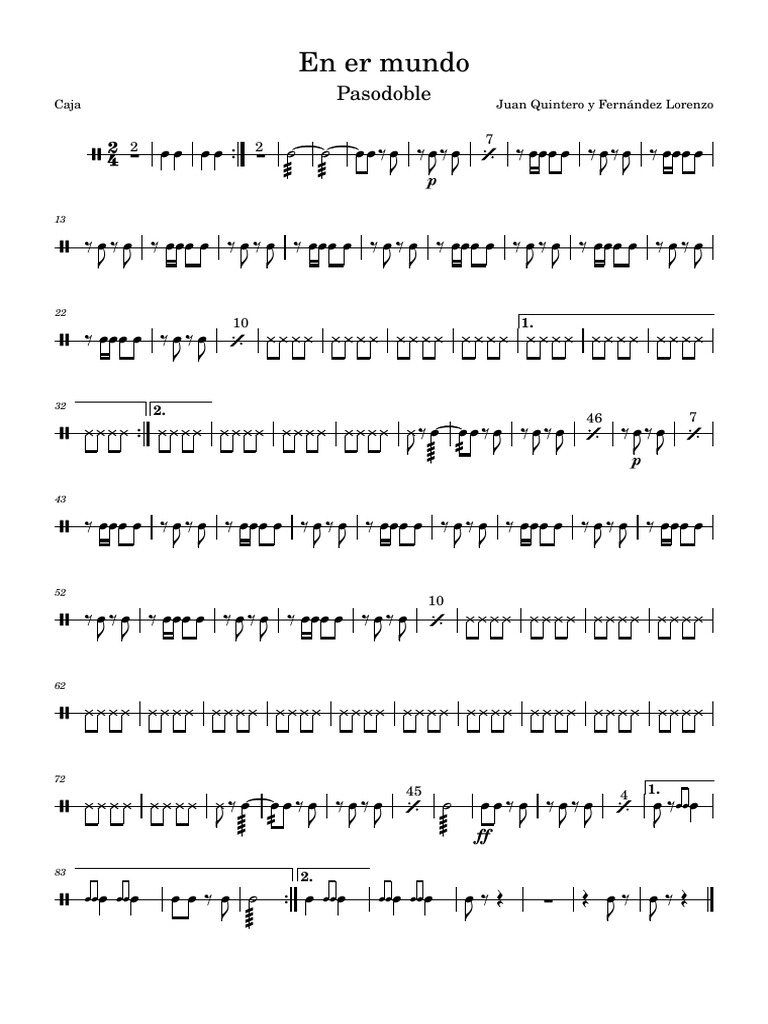 En Er Mundo Caja | PDF