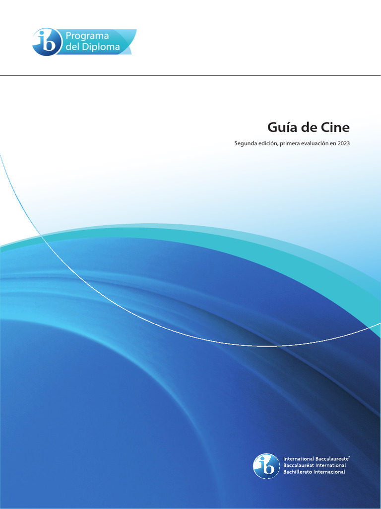 Guía Cine Primer Ev 2023 | PDF | Conocimiento | Enseñando